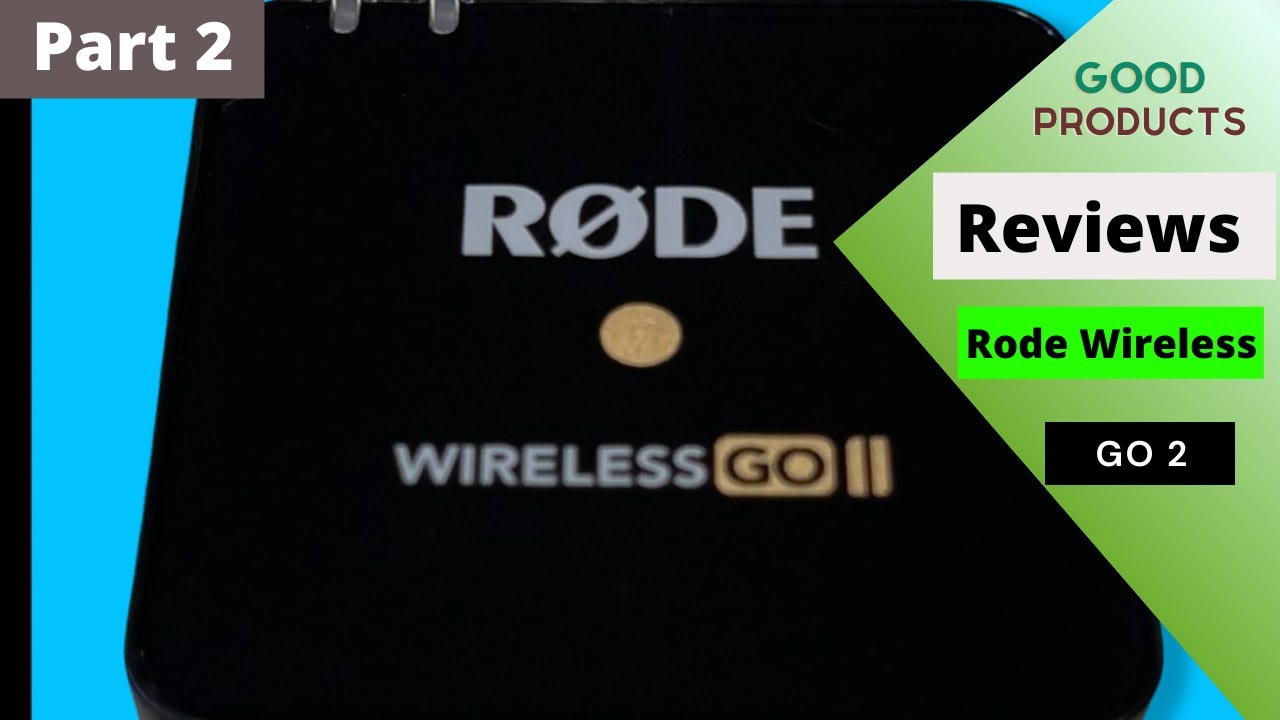 Rode Wireless Go 2 Review Part 2 (The Clean Portion) - Telescope Reviews